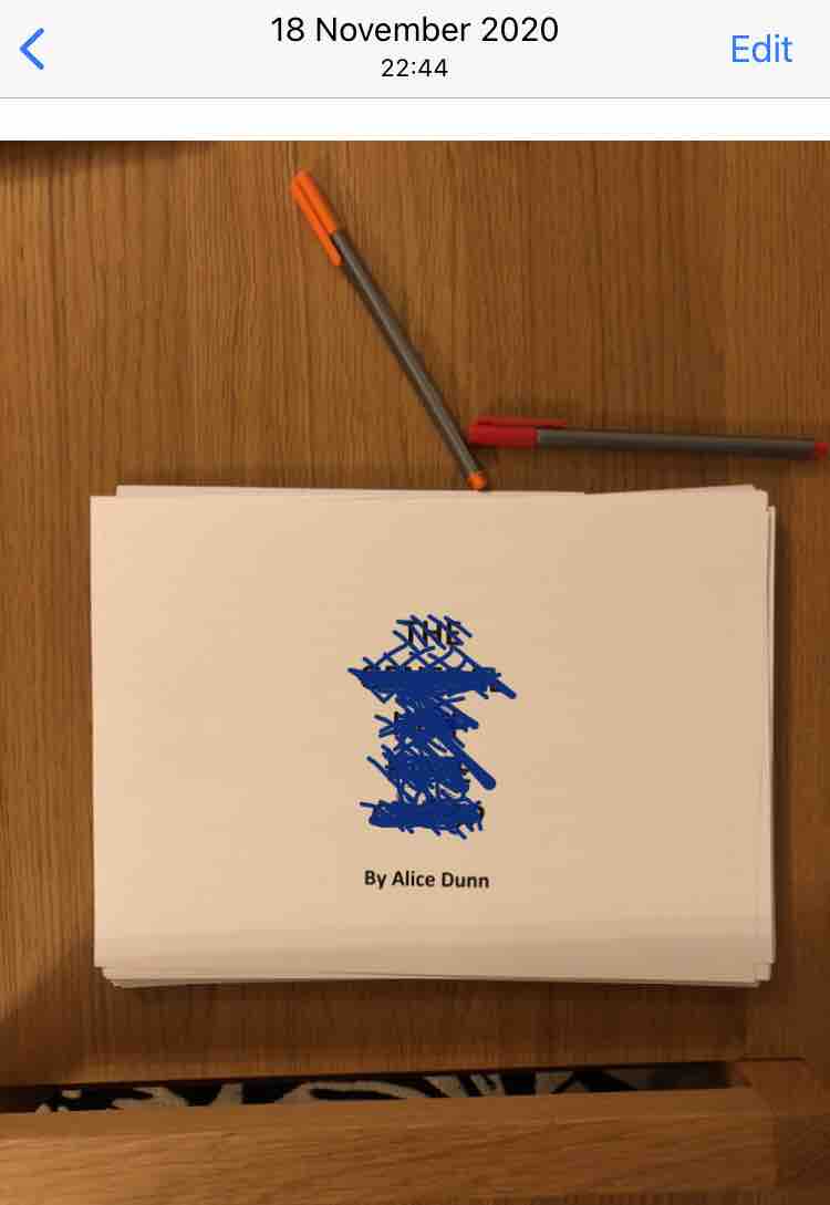 Book Hand-In | Alice Dunn