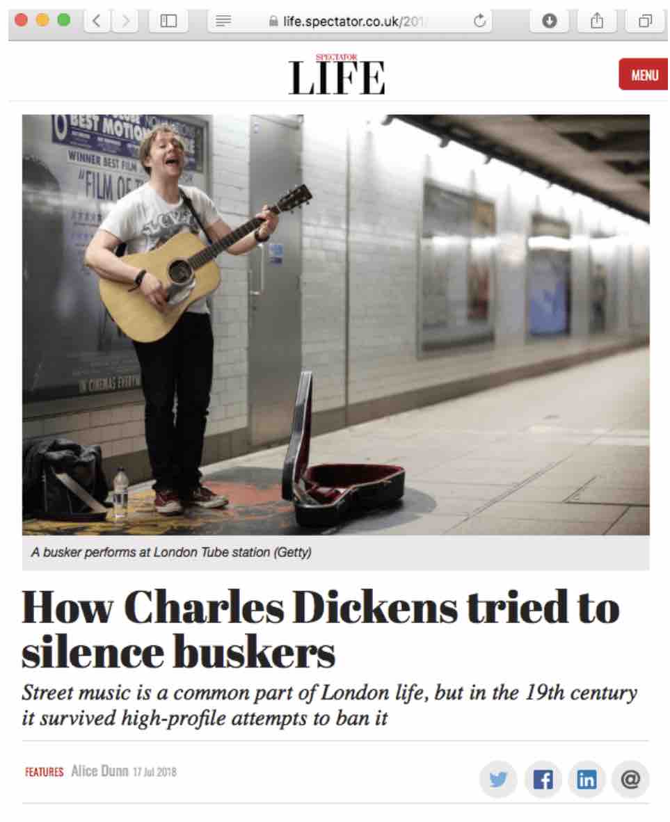 The History of Busking Feature | Alice Dunn