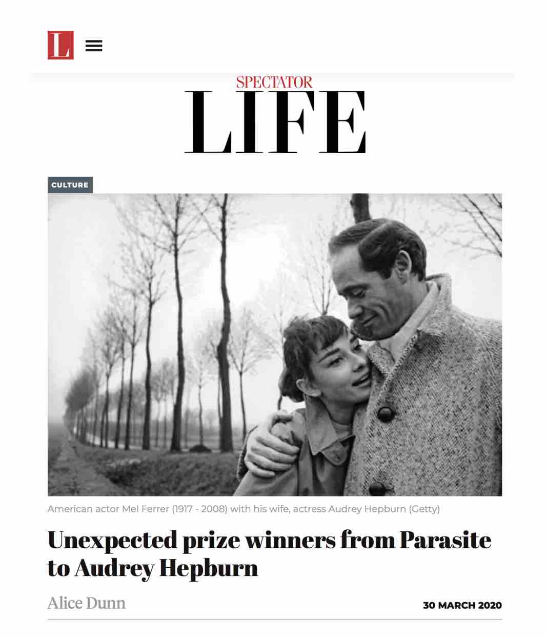 Unexpected Prize Winners | Alice Dunn