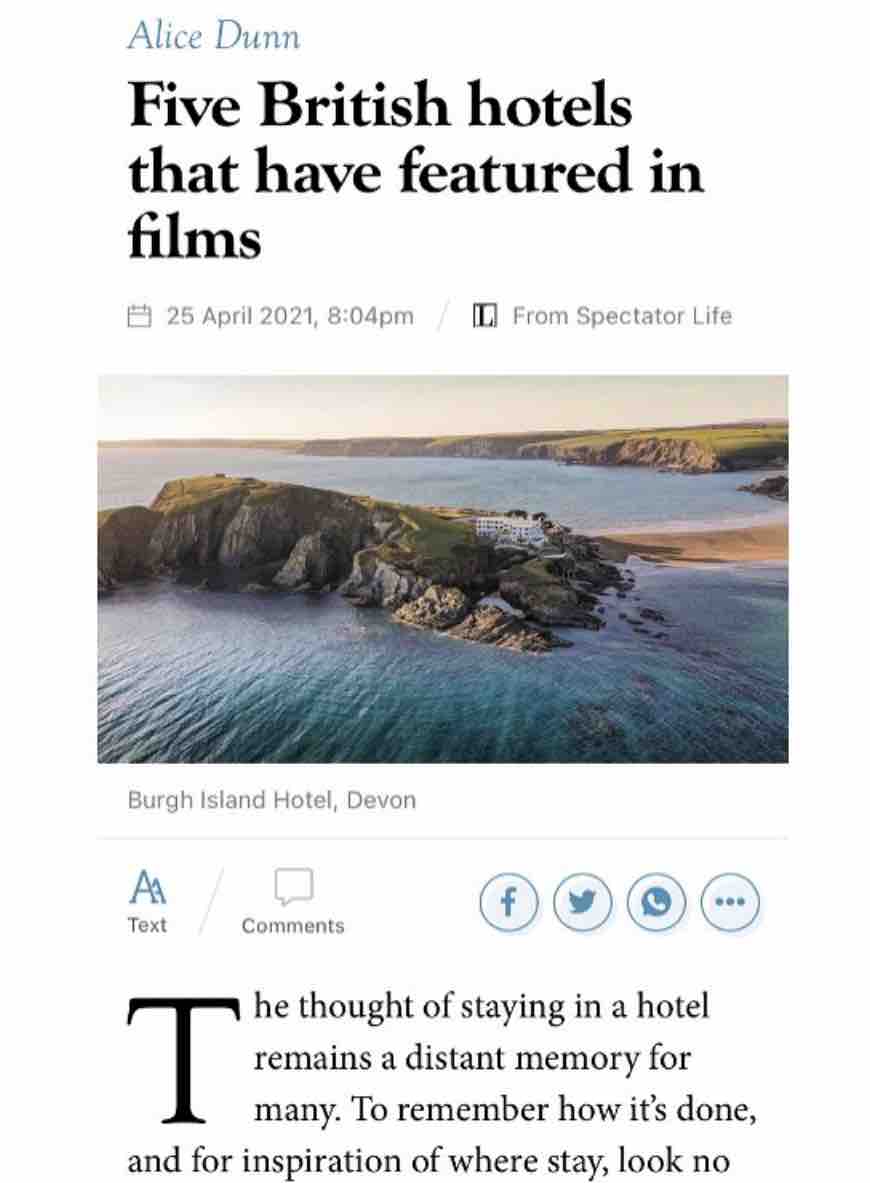 Five British Hotels That Have Featured in Films | Alice Dunn